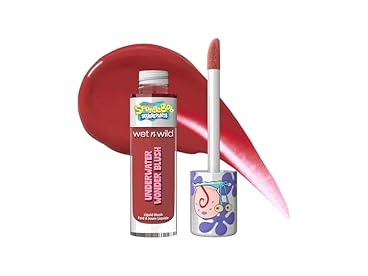 wet n wild SpongeBob Underwater Wonder Liquid Blush Snailed It
