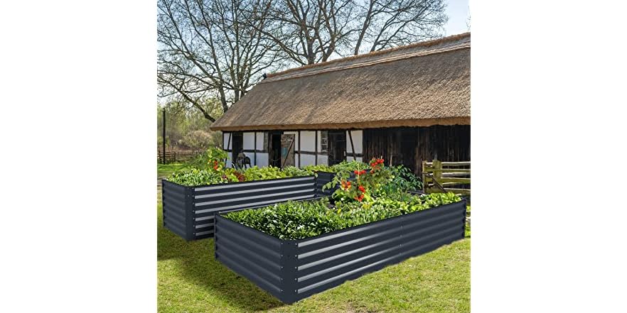 Savana 24" Raised Garden Bed Box