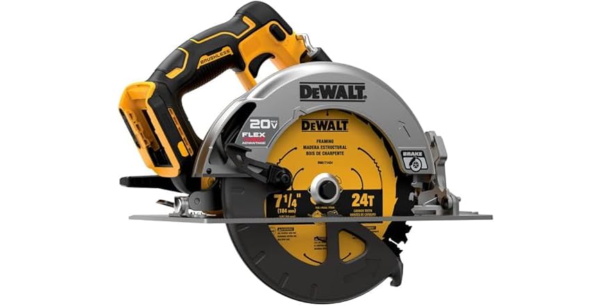 DEWALT DCS573B 20V MAX* 7-1/4 in. Cordless Saw (Tool Only)
