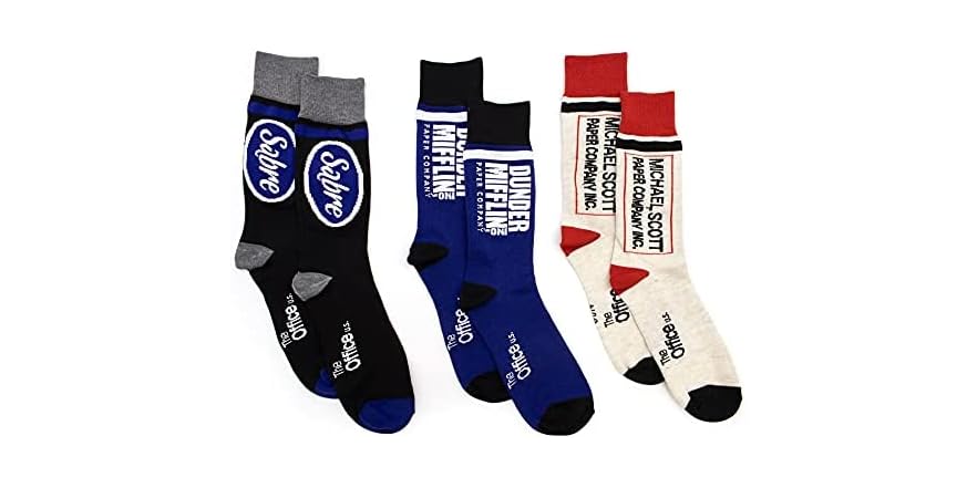The Office Crew Socks Pack of 3