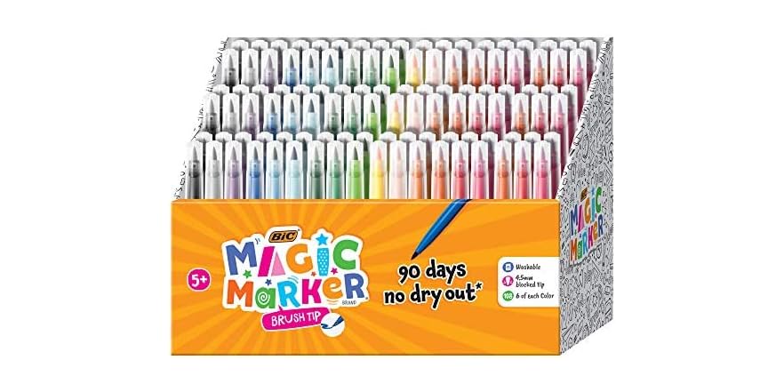 Bic Magic Marker Brush Tip