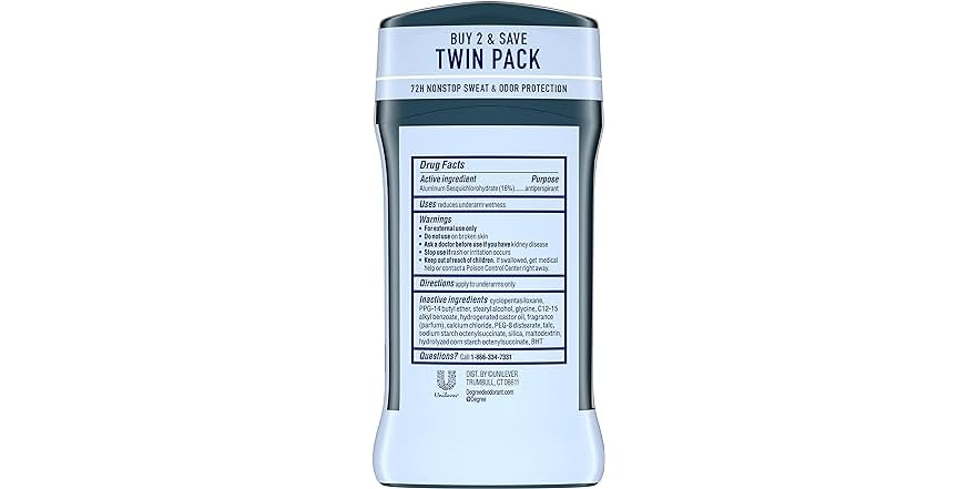 Degree Men Advanced Antip/Deod Everest