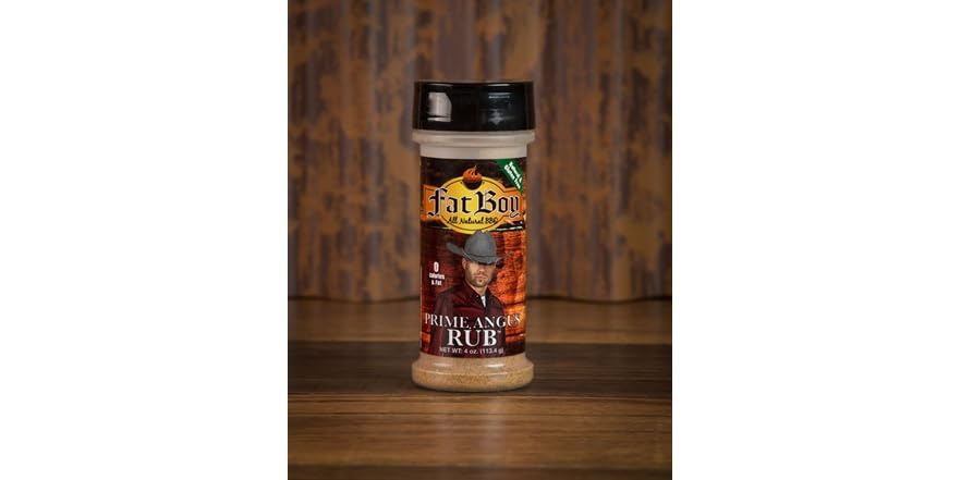 Fat Boy BBQ Chipotle Sauce & Prime Angus Dry Rub