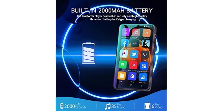 MYMAHDI MP3 Player, 80GB