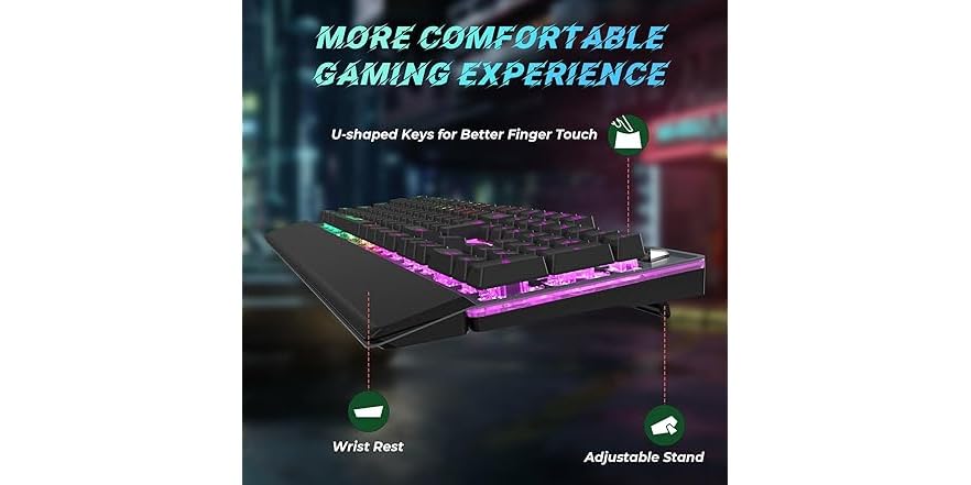 RaceGT Gaming Keyboard