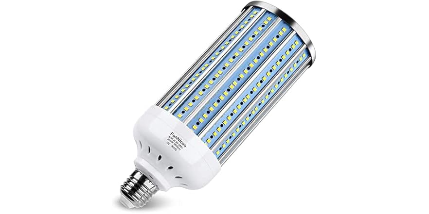 FanNicoo E26 60W LED Light Bulb 500W Equivalent