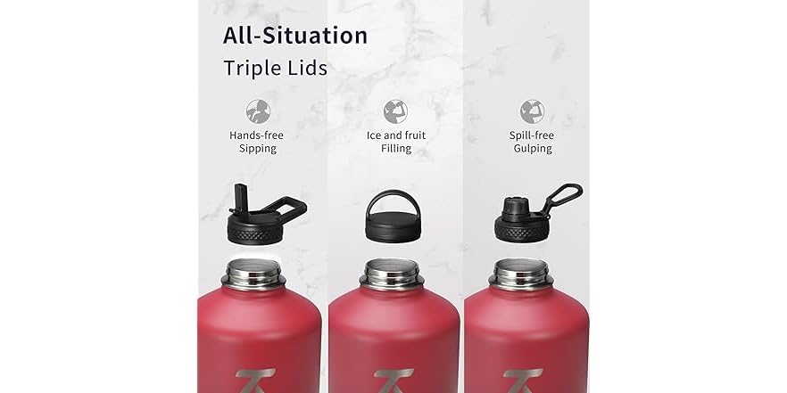 Trebo Water Bottle with Paracord Handle