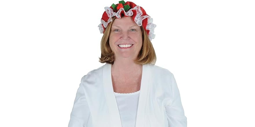 Beistle 3-Pack Mrs. Claus Hats