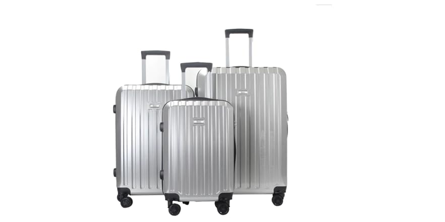 Doris ABS Hard Shell 3-Piece Luggage Set