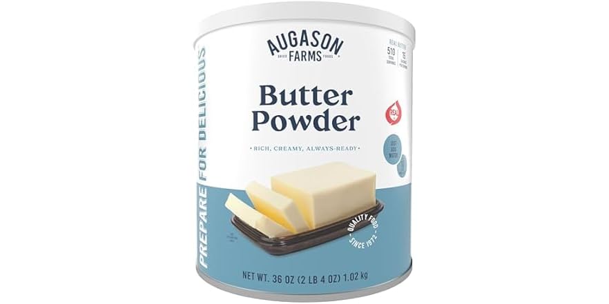 Augason Farms Butter Powder Can