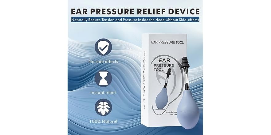 Ear Pressure Relief Suction Device
