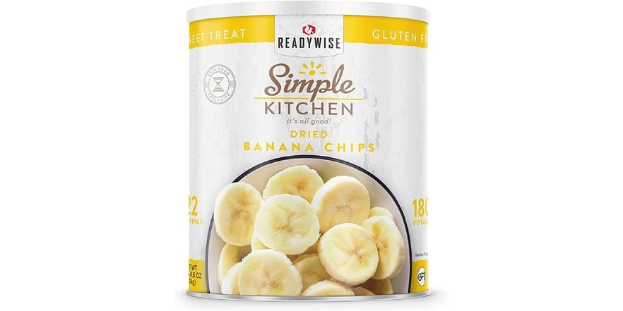 ReadyWise Simple Kitchen Banana Chips