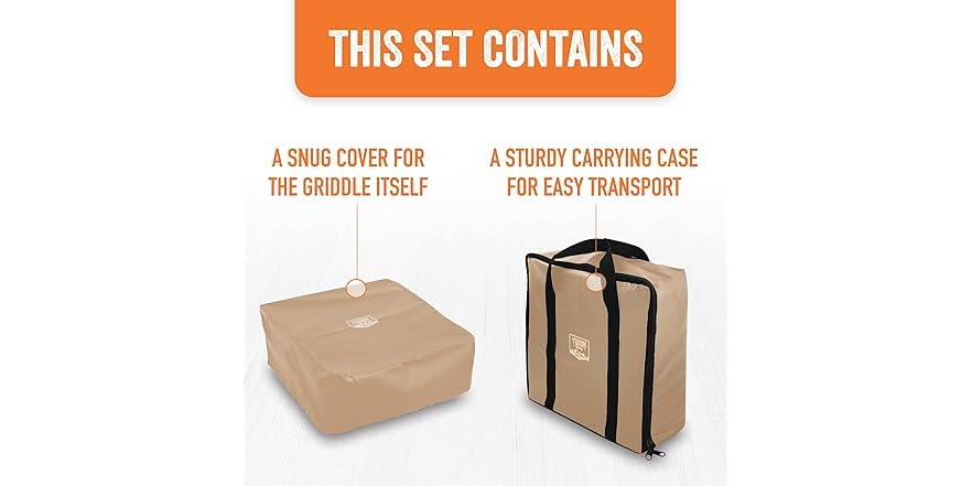 Yukon Glory YG-505T 17" Griddle Cover and Carrier