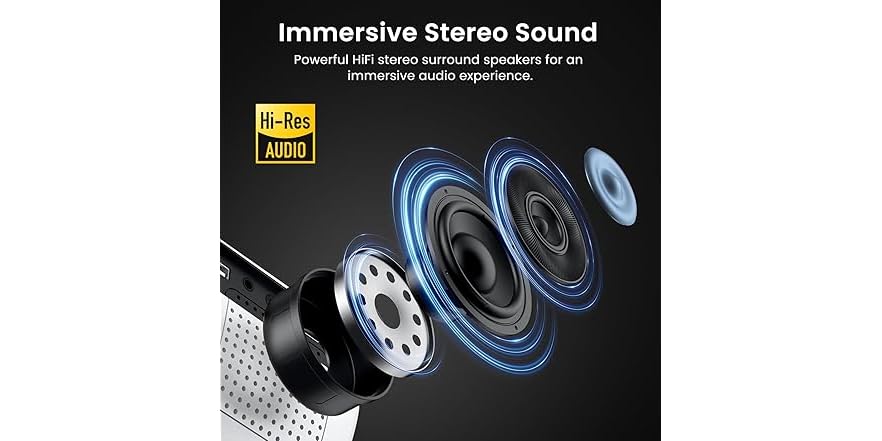 HAPPRUN Native 1080P Bluetooth Projector