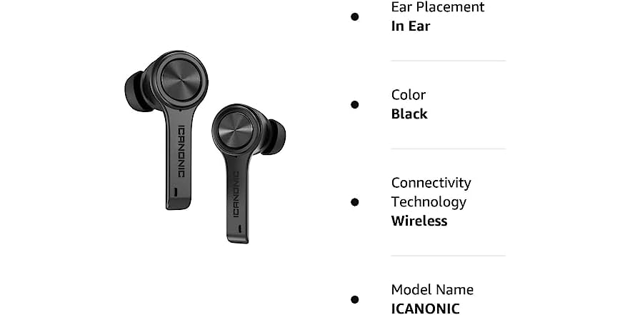 XClear Wireless Earbuds with Immersive Sounds & 5.0 Bluetooth