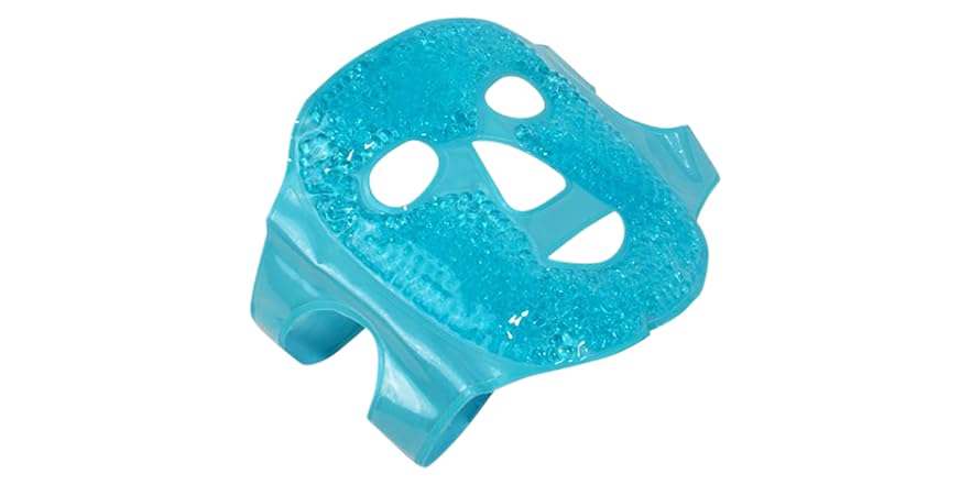 (1 or 2-PK) Therapeutic Gel Cooling & Heating Face Mask