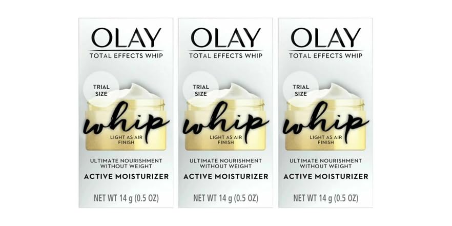 Olay Whip Active Moisturizer (Pack of 3)