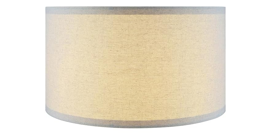 Aspen Creative 38871, Contemporary Design Drum Collapsible UNO Lamp Shade