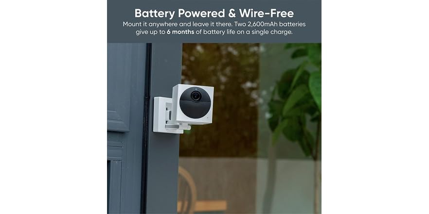WYZE Cam Outdoor V2 Starter Bundle