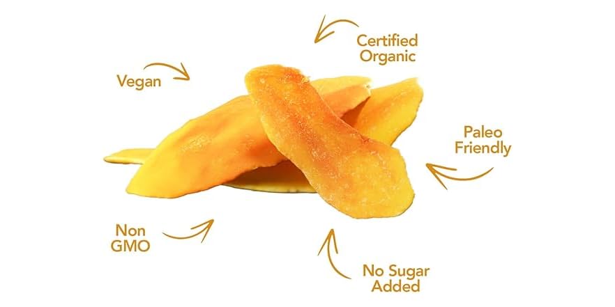 (6pk) Earthside Farms Dried Mango 2.28oz