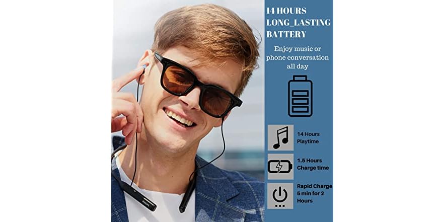 PHILIPS Bluetooth Neckband Headphones