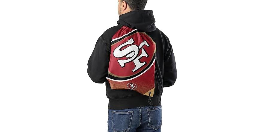 FOCO NFL Drawstring Backpack