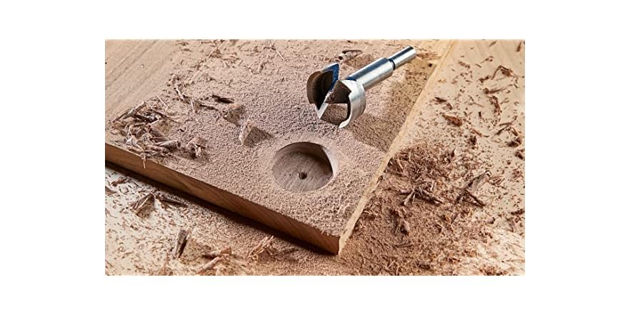 Bosch 16pc Forstner Drill Bit Set With Wood Case