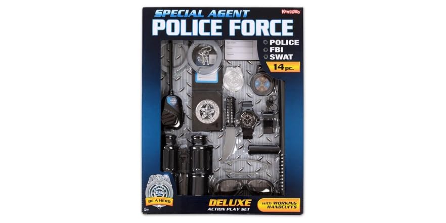Police Role Play Kit (14 Pc Set)