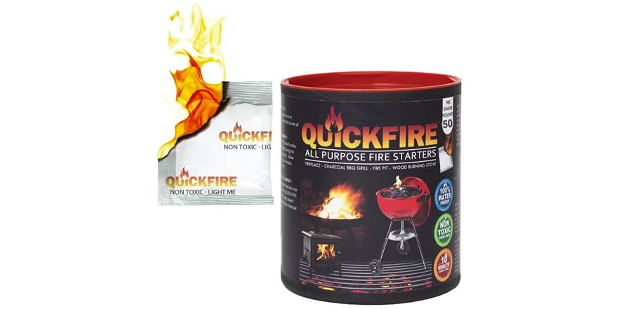 Quickfire Fire Starter - 50 Pack