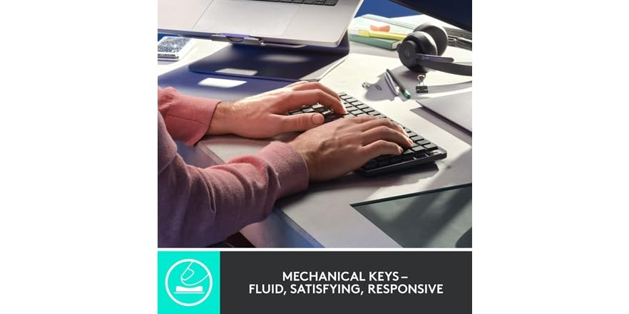 Logitech MX Mechanical Mini Wireless Metal Keyboard