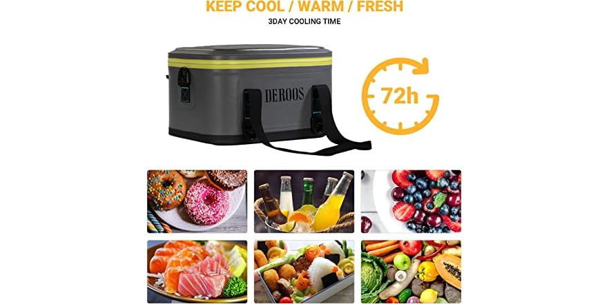 DEROOS Soft Cooler Bag - 72 Hour Cooler
