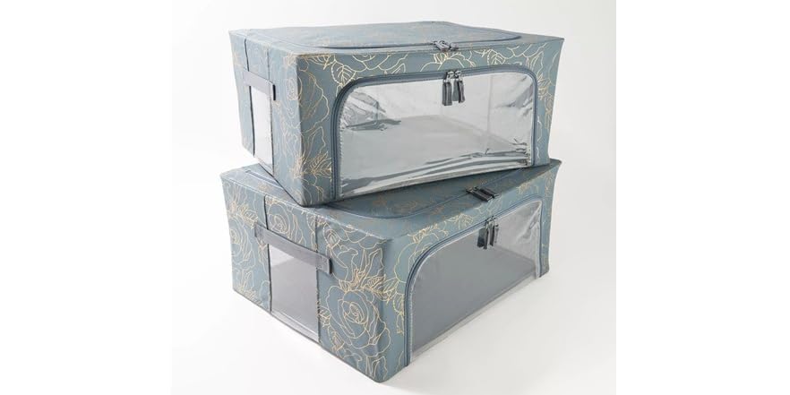 Periea Medium Collapsible Storage Boxes (Set of 2)