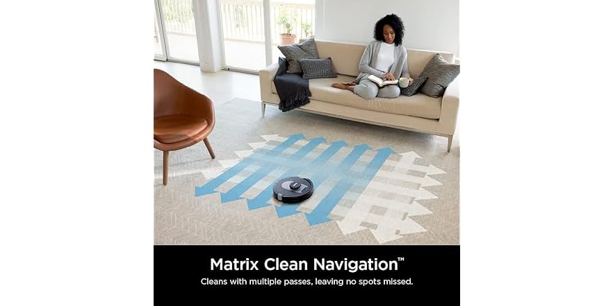 Shark RV2502AE AI Ultra Robot Vacuum with XL HEPA Self-Empty Base, Bagless