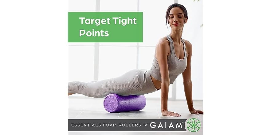 Gaiam Essentials High-Density Foam Roller