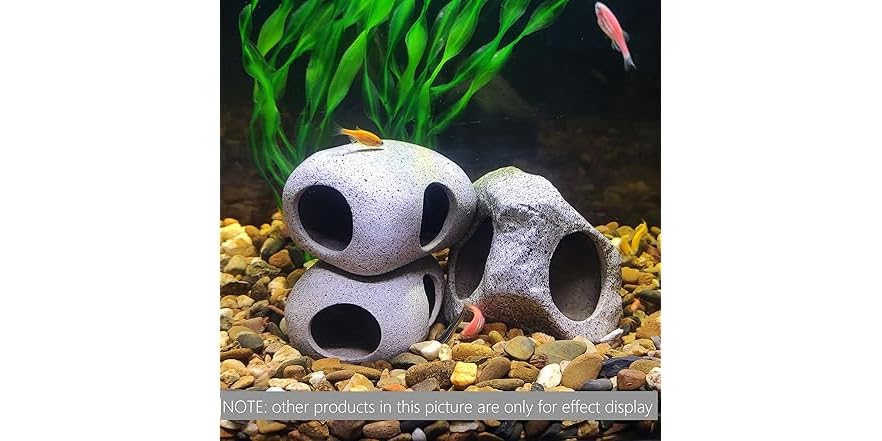 Aquarium Hideaway Rock Cave 2 Pack