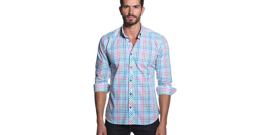 Pastel Men's Dress Shirt