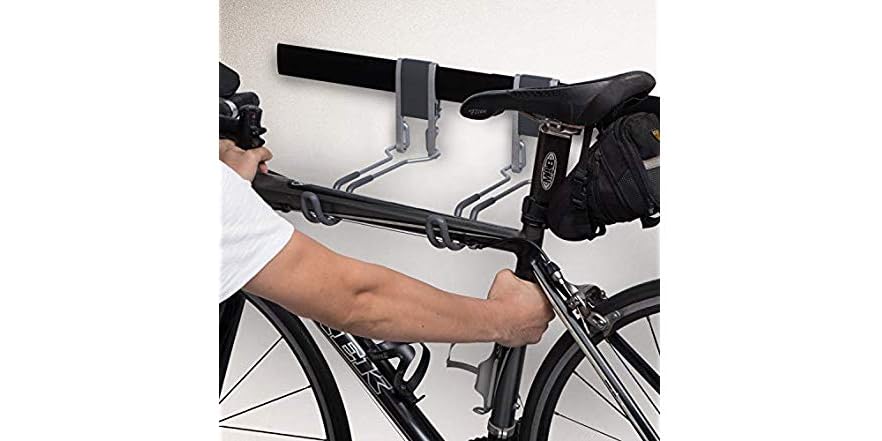 Horizontal Garage Bike Rack Wall Mount