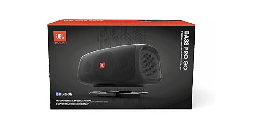 JBL BassPro Go in-Vehicle Subwoofer & Portable Speaker