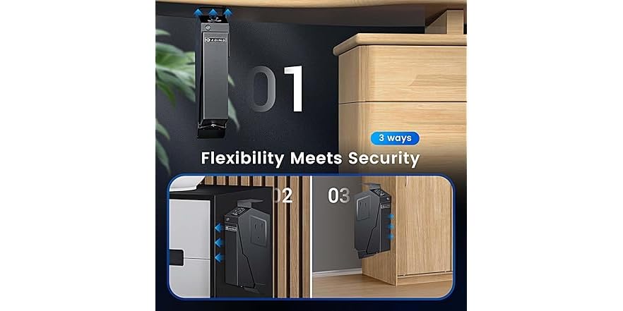 ADIMO T5 Gun Safe for Handgun, Biometric