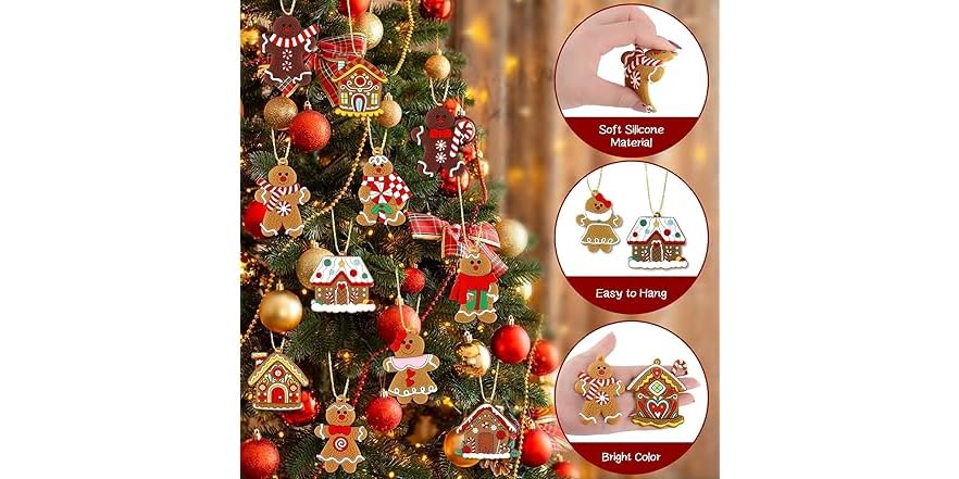 Generic 16Pcs Christmas Decorations