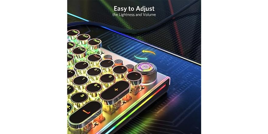 TEWELL Gaming Keyboard RGB Backlight