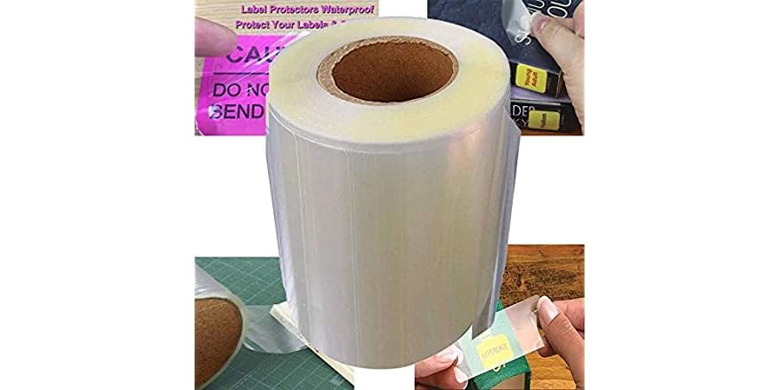 Clear Label Protector Shields Seals