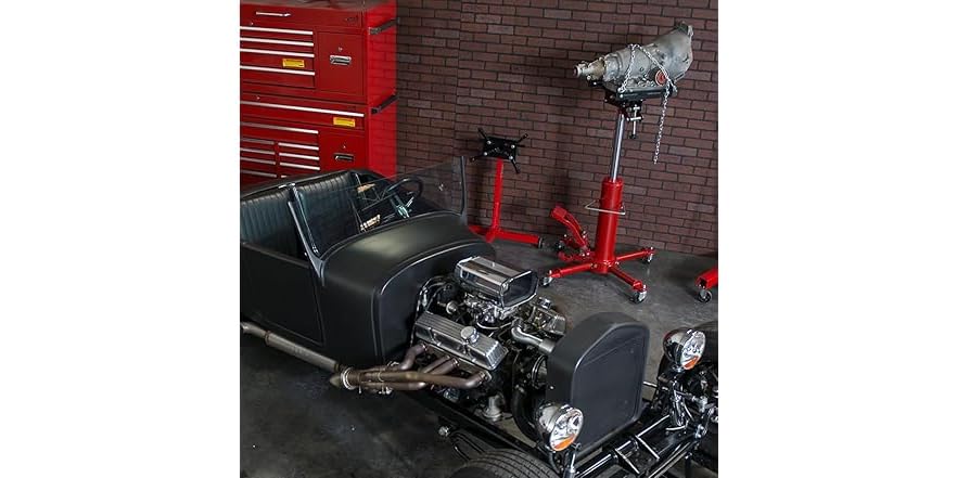 BIG RED Steel Rotating Engine Stand