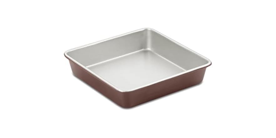Cuisinart Square Cake Pan, 9", Bronze 481682