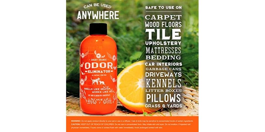Angry Orange Pet Odor Eliminator
