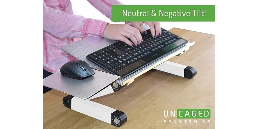 WorkEZ Adjustable Keyboard and Mouse Tray