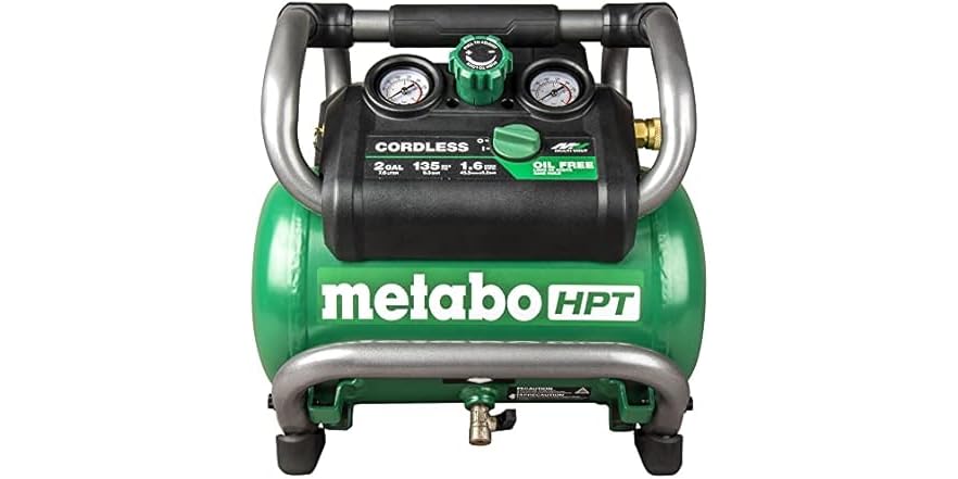Metabo HPT EC36DAQ4 36V MultiVolt 2 Gal Air Compressor