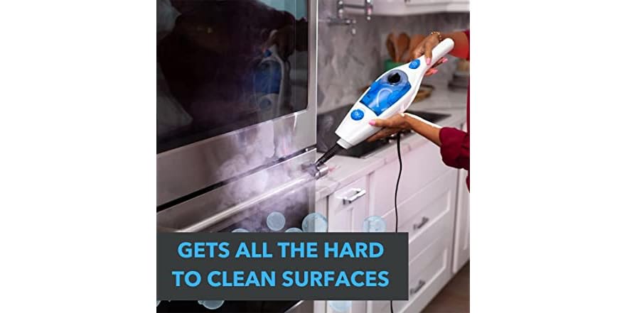 Cleanica360 Steam Mop & Accessory Kit