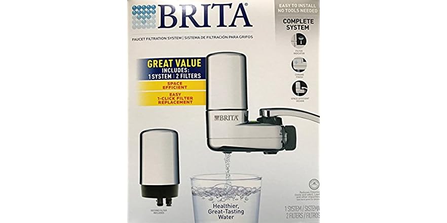 Brita Faucet Mount Filteration System