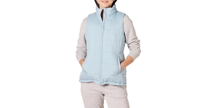 Amazon Essentials Women Mid-weight Puffer Vest
